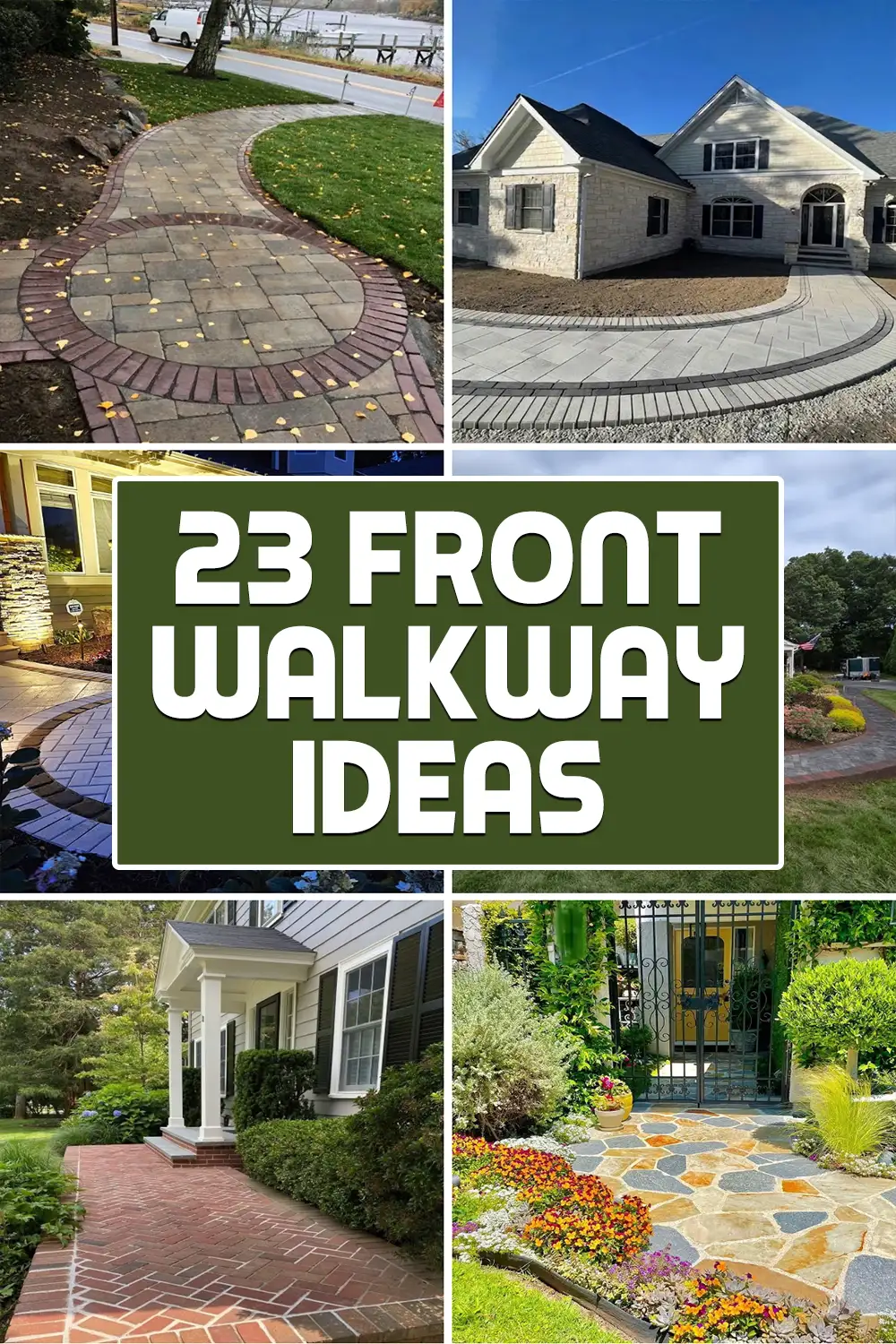 Creative Front Walkway Ideas That Make Neighbors Jealous - Home Deviser