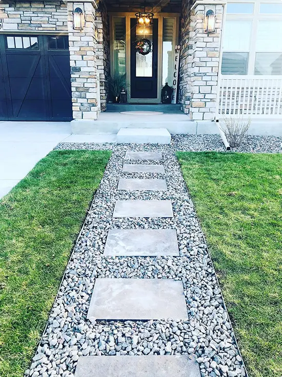 Creative Front Walkway Ideas That Make Neighbors Jealous - Home Deviser